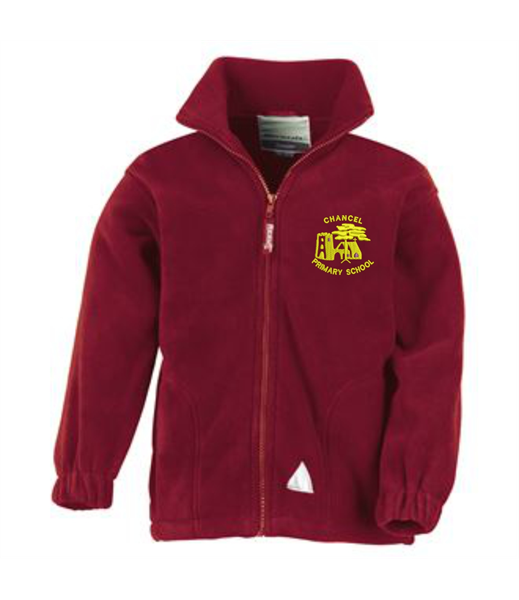 Chancel Primary School Fleece in Burgundy – Blueprint Designs
