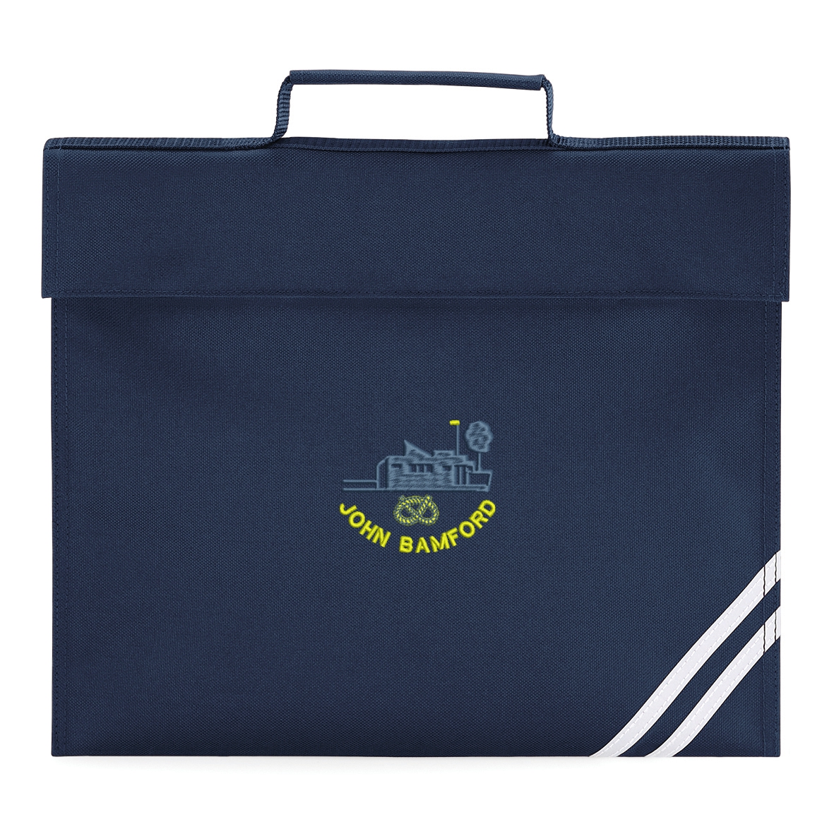 John Bamford Book Bag in Navy – Blueprint Designs