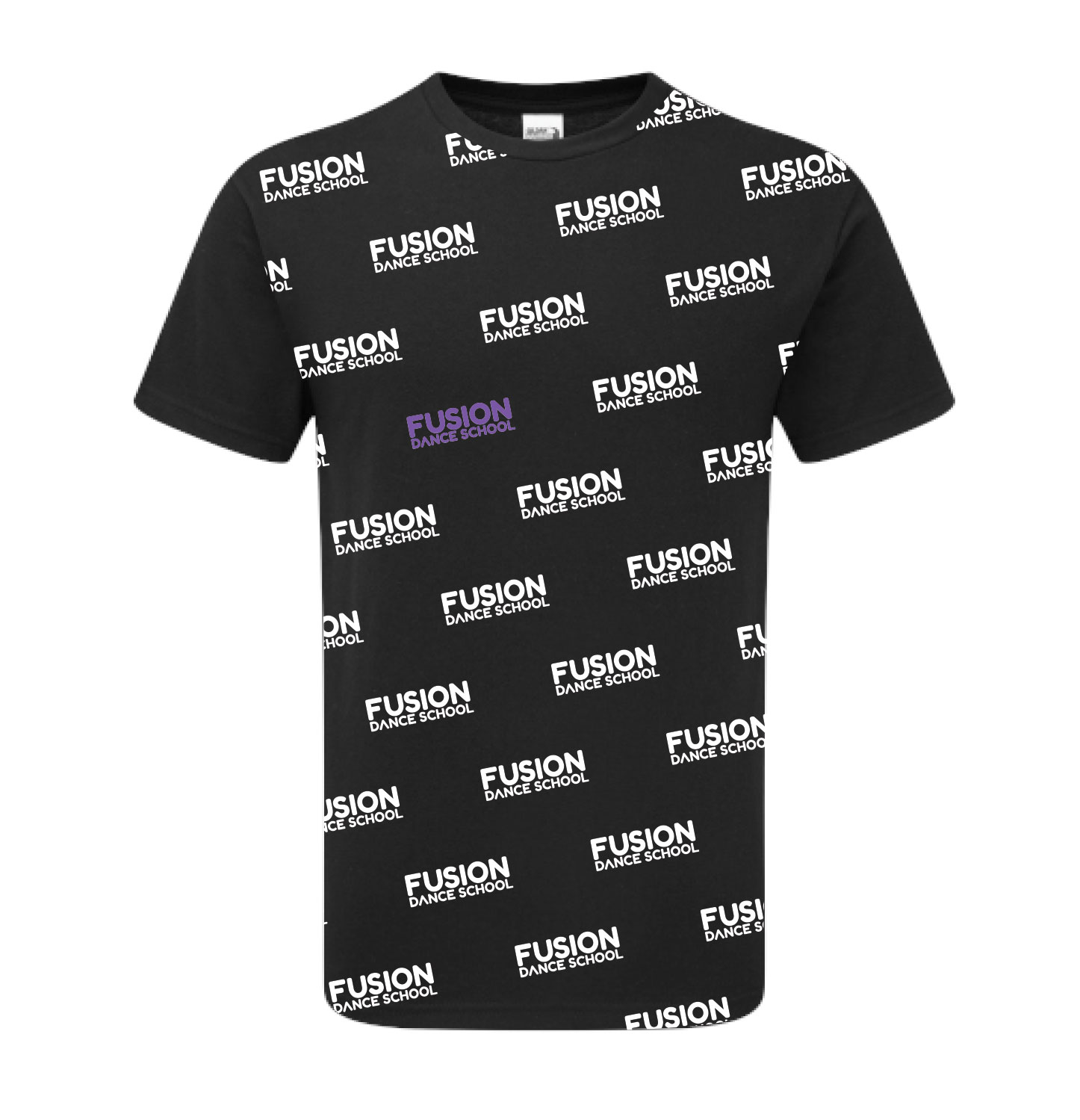 Fusion Multi-Logo Print T-Shirt – Blueprint Designs