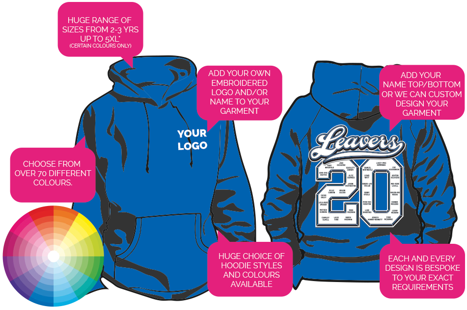 School Leavers Hoodies – Blueprint Designs