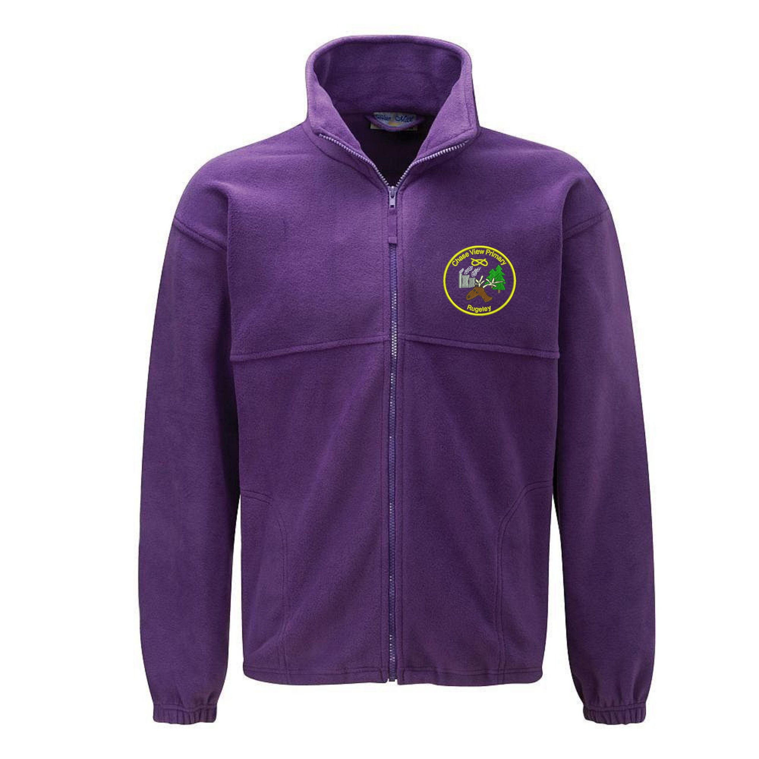 Chase View Primary School Fleece in Purple – Blueprint Designs