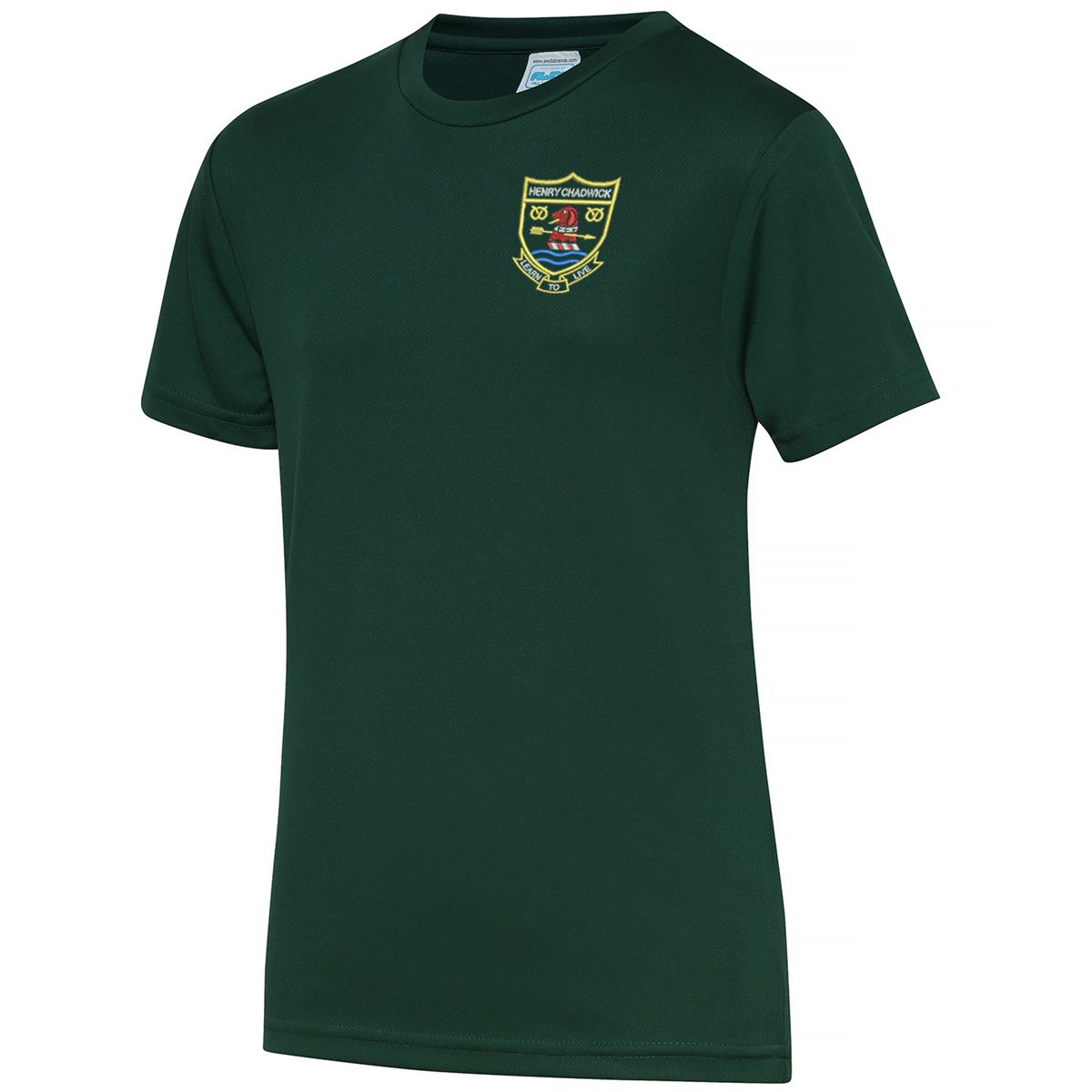 Henry Chadwick Cool Wicking Fabric PE T-shirt in Bottle Green ...