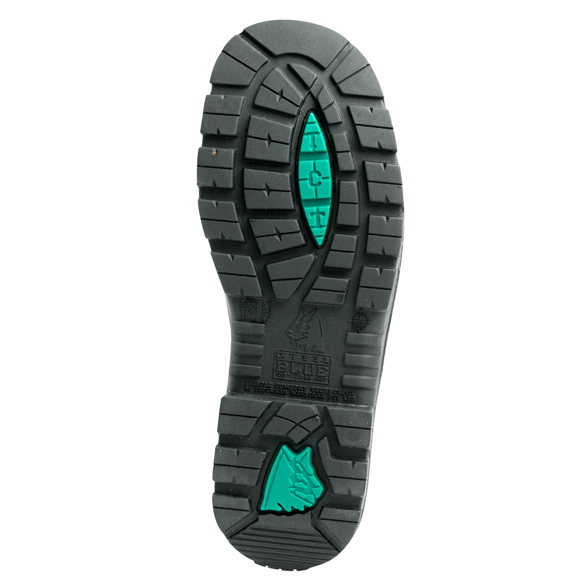 Steel Blue Southern Cross Zip Scuff Slate S3 Leather Work Boot ...