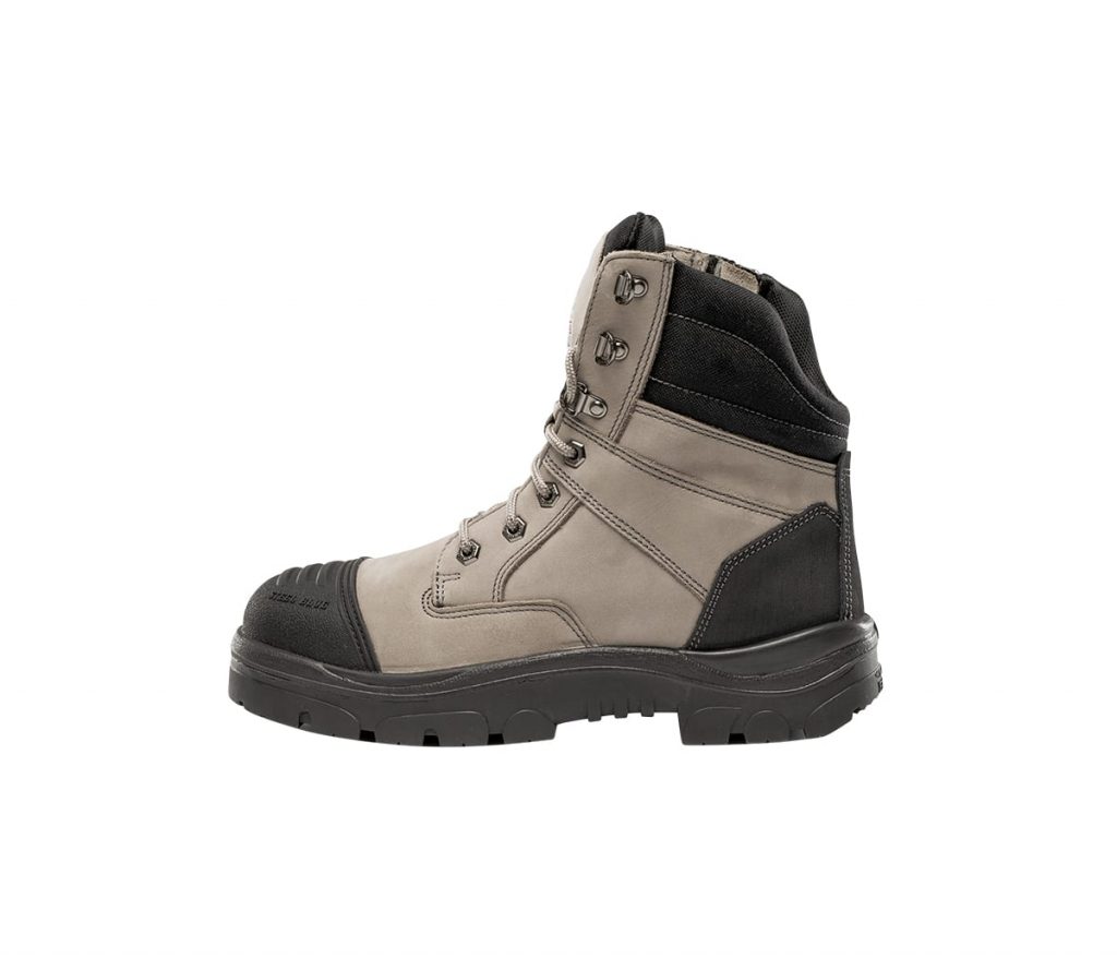 Steel Blue Southern Cross Zip Scuff Slate S3 Leather Work Boot ...