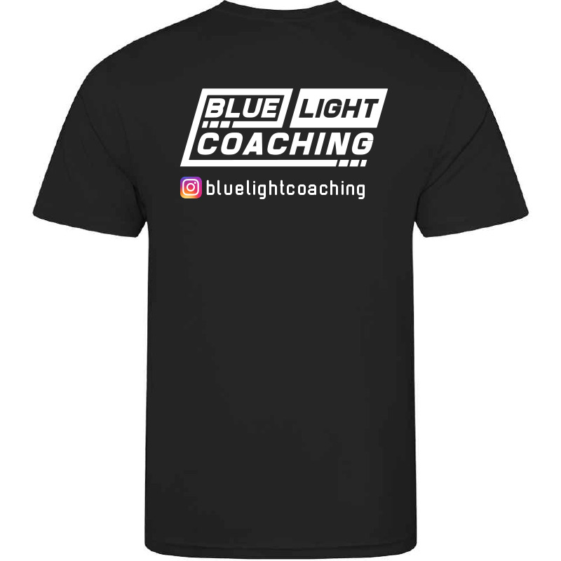 Blue Light Coaching T-Shirt – Blueprint Designs