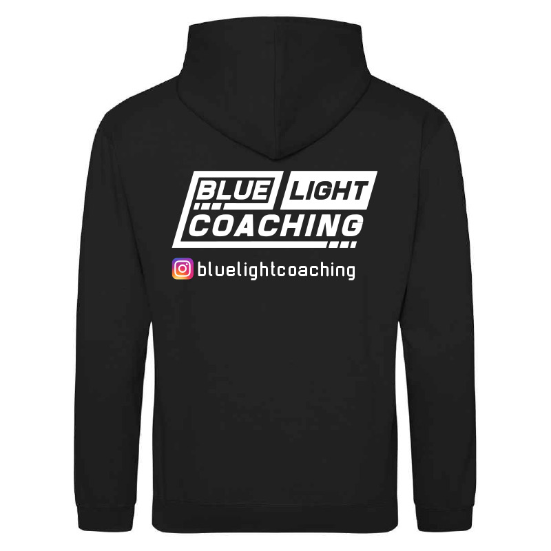 Blue Light Coaching Hoodie – Blueprint Designs